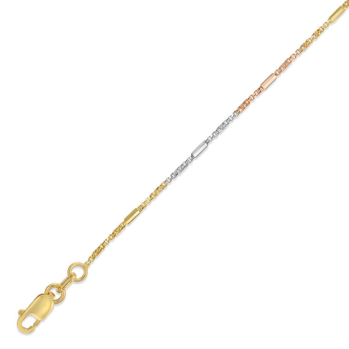 Tri Color Fancy | Crown Gold Inc. Wholesale Gold Jewelry