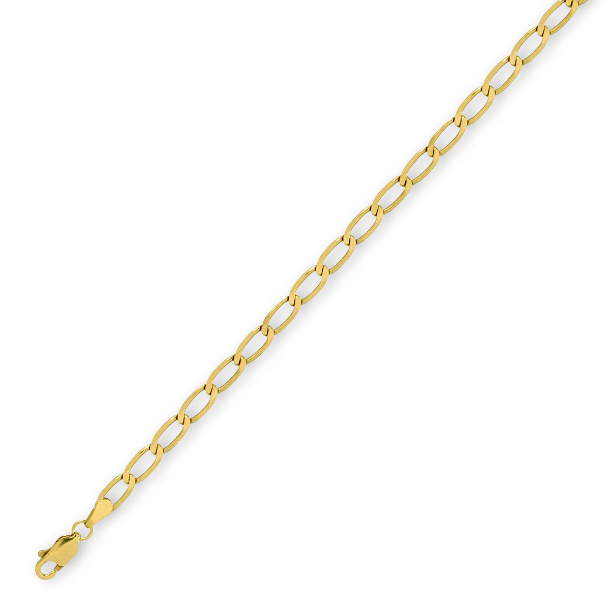 100 Yellow Open Link | Crown Gold Inc. Wholesale Gold Jewelry